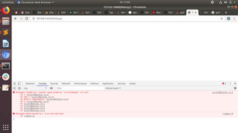 getting an error when integrated django private chat in the django
