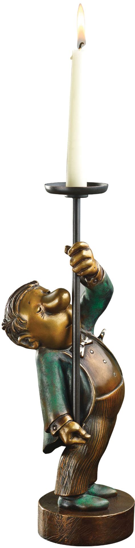 buy loriots kerzenhalter version in bronze from loriot ars mundi