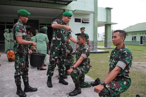 Danyonif 126 Kc Pimpin Korps Raport Kenaikan Pangkat Perwira Bintara