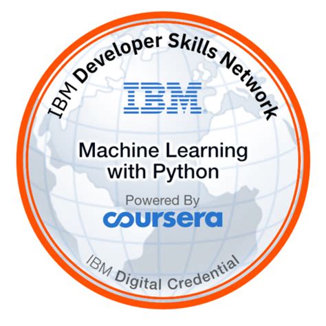 machine learning with python credly