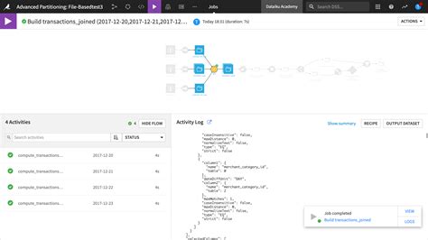 tutorial file based partitioning — dataiku knowledge base