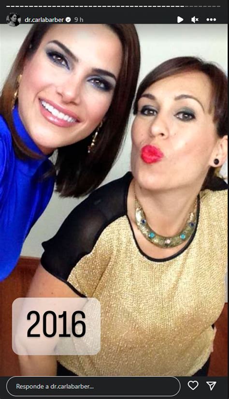 Carla Barber Echa La Vista Atrás Y Muestra Su Transformación Foto A Foto