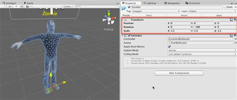 getting started with the zombie prefab mastering unity 2017 game