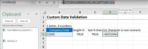 excel custom data validation xelplus leila gharani