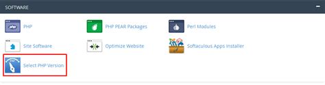 merubah versi php pada cpanel