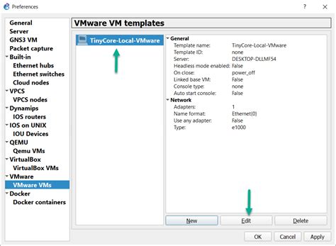 Adding Vmware Vms To Gns3 Topologies Gns3 Documentation