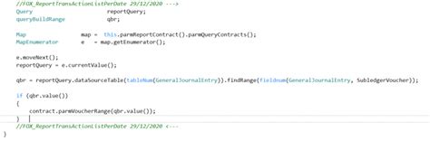 print query range as dialog parameter in ssrs rdp reports d365 for