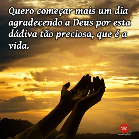 Mensagem De Agradecimento A Deus Pela Vida Quero Começar