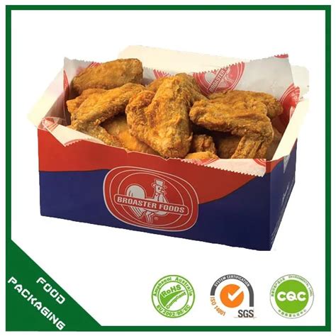 Simple Fried Chicken Wing Packaging Boxes Buy Chicken Packaging Boxes