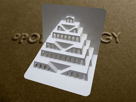 20 Printable Pop Up Card Tutorial Origamic Architecture With Stunning