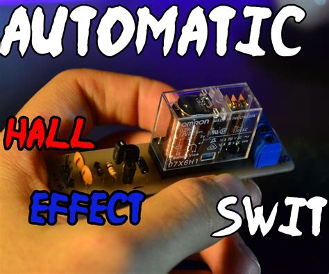 automatic hall effect switch 5 steps with pictures
