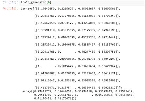 python error in lstm model valueerror failed to find data adapter