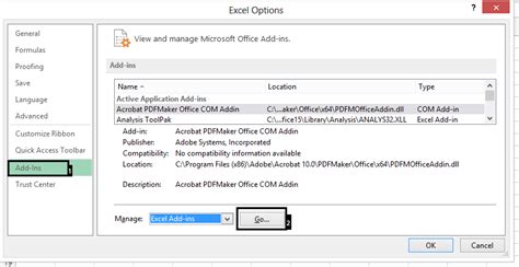 online excel analysis toolpak add in excel easy tutorials online