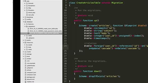 laravel 5 4 tutorials 4 model and migration retrieving data from