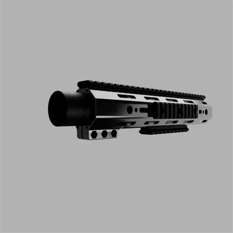 Stl File Carbonholics 10 5 Handguard Mlok・3d Printer Design To Download