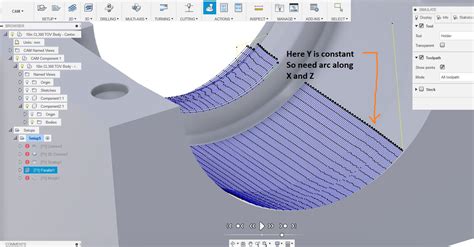 i could not able to generate tool paths in radius arcs autodesk community