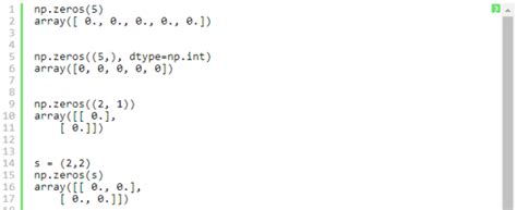 python中np zeros中的参数是什么意思 百度知道