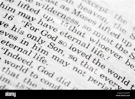 Juan 3 16 En La Biblia Cristiana Porque De Tal Manera Amó Dios Al