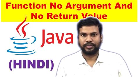 function no argument and no return value in java java no parameter no