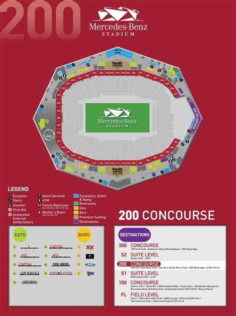 Mercedes Benz Stadium Atlanta Concert Seating Chart
