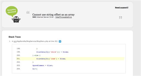 cannot use string offset as an array php php代码修改，cannot use string