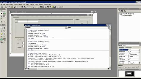 visual basic 6 connect visual basic 6 to ms access with