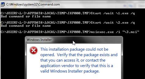 c create batch file for iexpress stack overflow