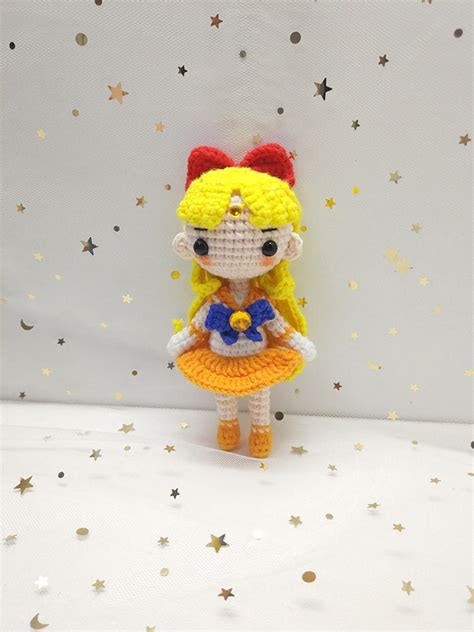 Sailor Moon Doll Crochet Japanese Anime Doll Sailor Moon Etsy