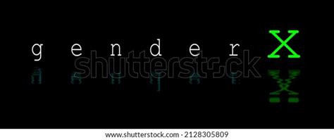 Third Gender Classifications Shadow Effect Reflections Stock
