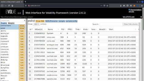 volatility evolved to gui easy memory ram forensics