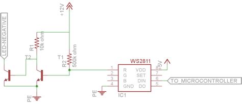 arduino controlling 90 leds using one ws2811 electrical engineering