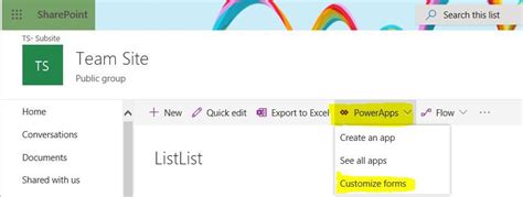 powerapps sharepoint list form is not opening in c