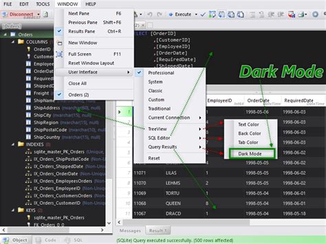 database features