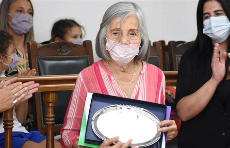 Sonia Torres Visitó El Concejo Deliberante En La Semana De La Memoria
