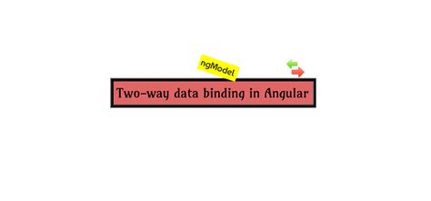 two way data binding in angular using ngmodel directive