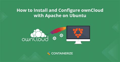 how to install and configure owncloud with apache on ubuntu