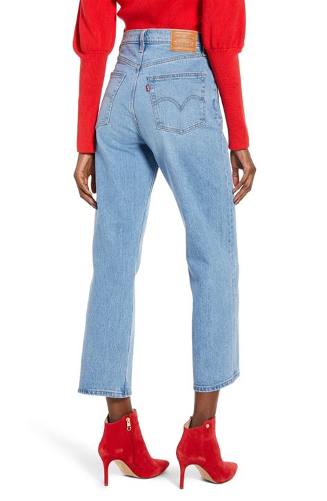 Levis® Ribcage Super High Waist Ankle Straight Leg Jeans Nordstrom