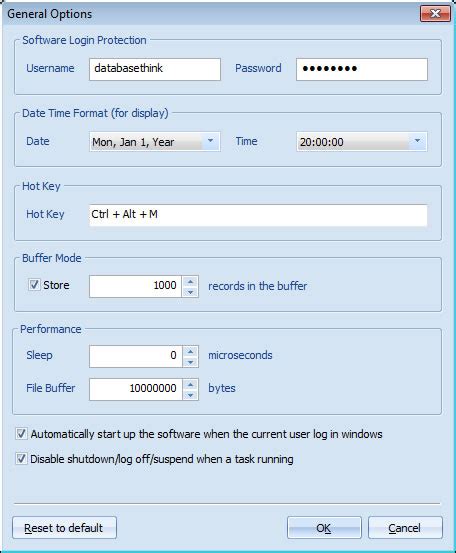 general options automatic backup scheduler for mysql