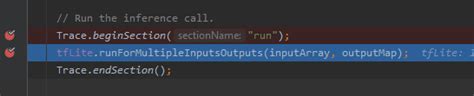 android cannot copy from a tensorflowlite tensor identity with