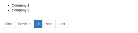 php angularjs pagination with laravel model pagination bar is not