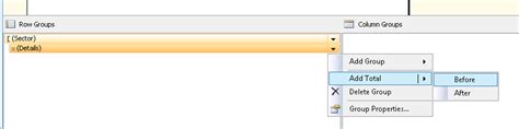 reporting services prevent section headers from repeating in ssrs
