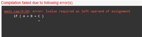 c expression must be a modifiable lvalue [solved] mr codehunter