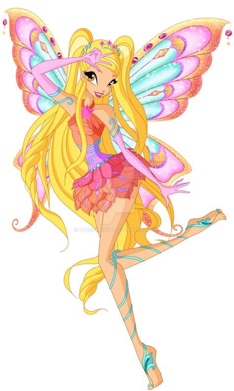 Image Winx Club Stella S5 Pose8 Png Magical Girl Maho