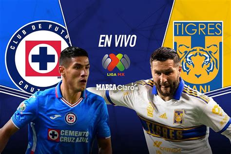 Cruz Azul Vs Tigres Resumen Resultado Y Goles Del Partido De La