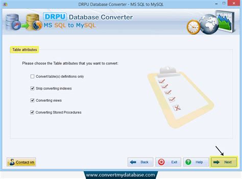 mssql to mysql database converter software screenshots db migration tool