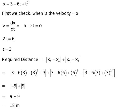 33 For A Body Moving In A Straight Line The Position X As A Function