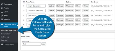 how to add a custom calculator in wordpress with
