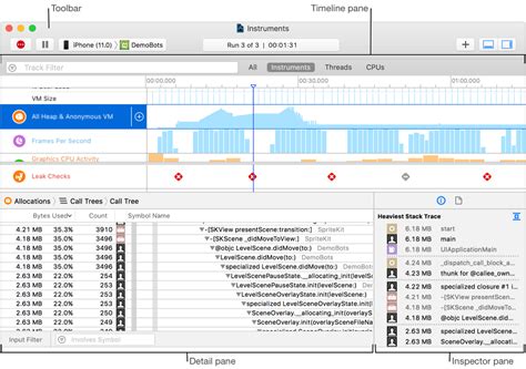 quality assurance handbook tools using xcode instruments
