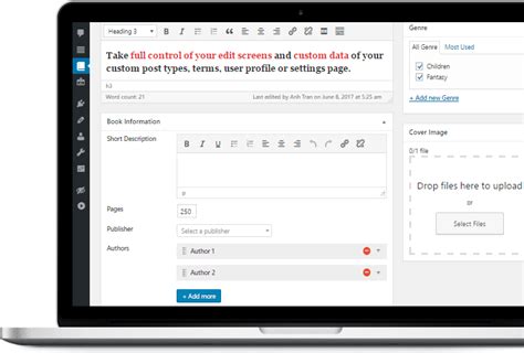 meta box wordpress custom fields and custom meta boxes framework