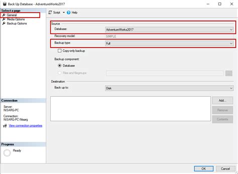 split sql database backups into multiple backup files using ssms